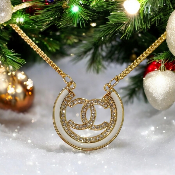 Jewelry | Bling Monogram Necklace | Poshmark